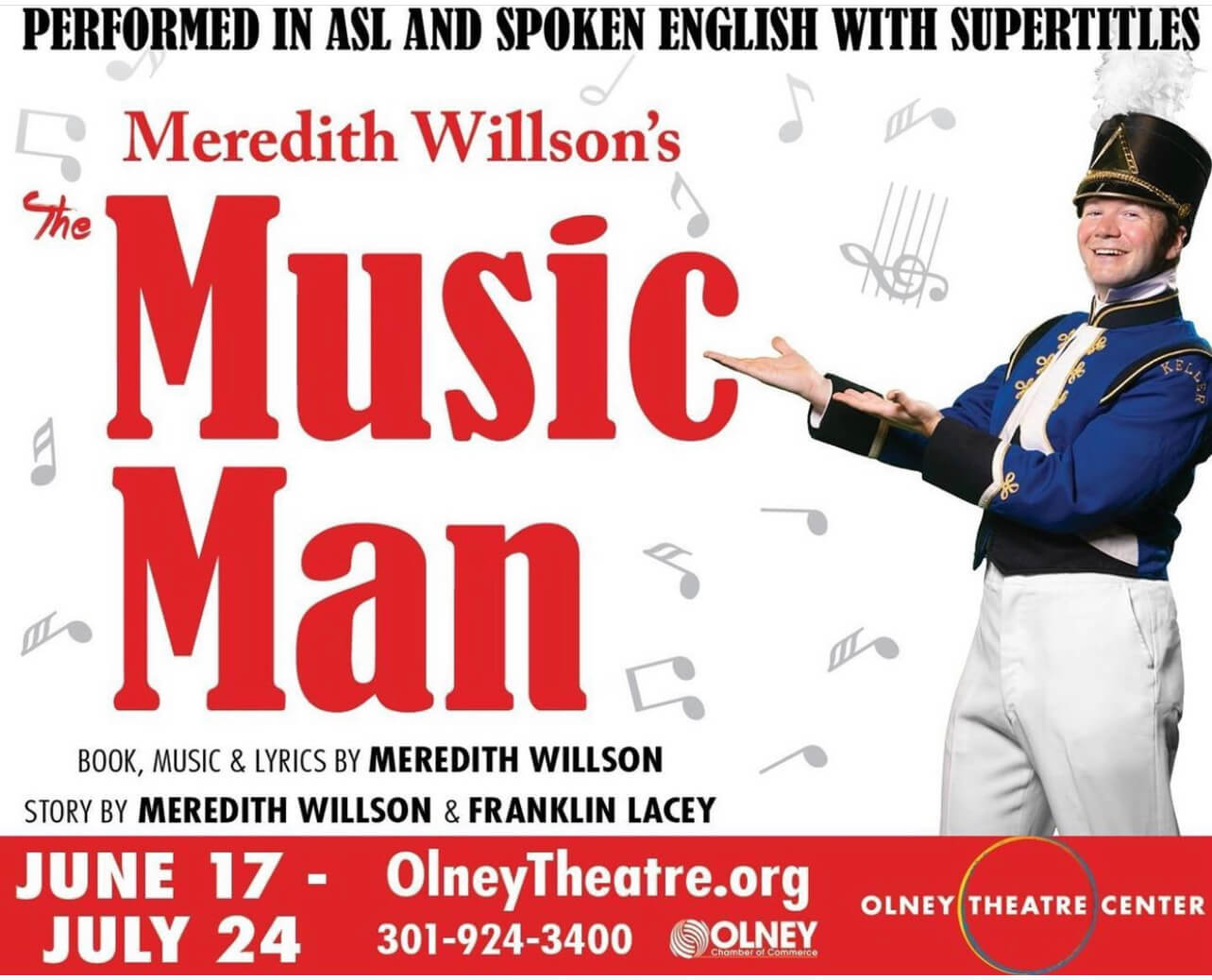 The Music Man heads into its final week | Theatre and Dance | Gallaudet ...