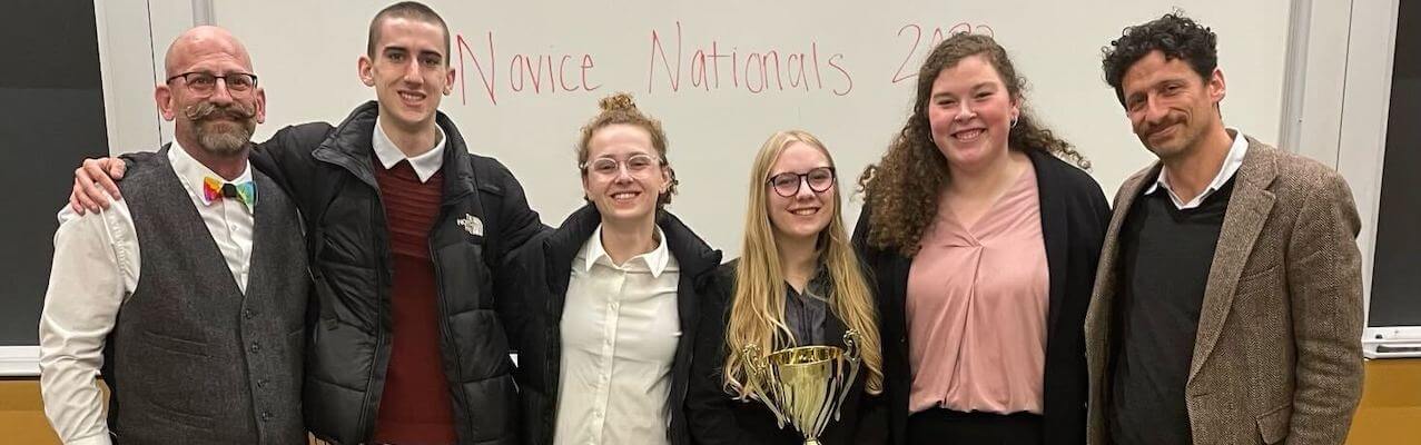 Debate team takes fourth place in BP Novice competition in Rochester ...