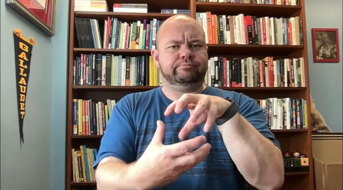 Octavian Robinson spreads the word about Crip Linguistics | Deaf ...