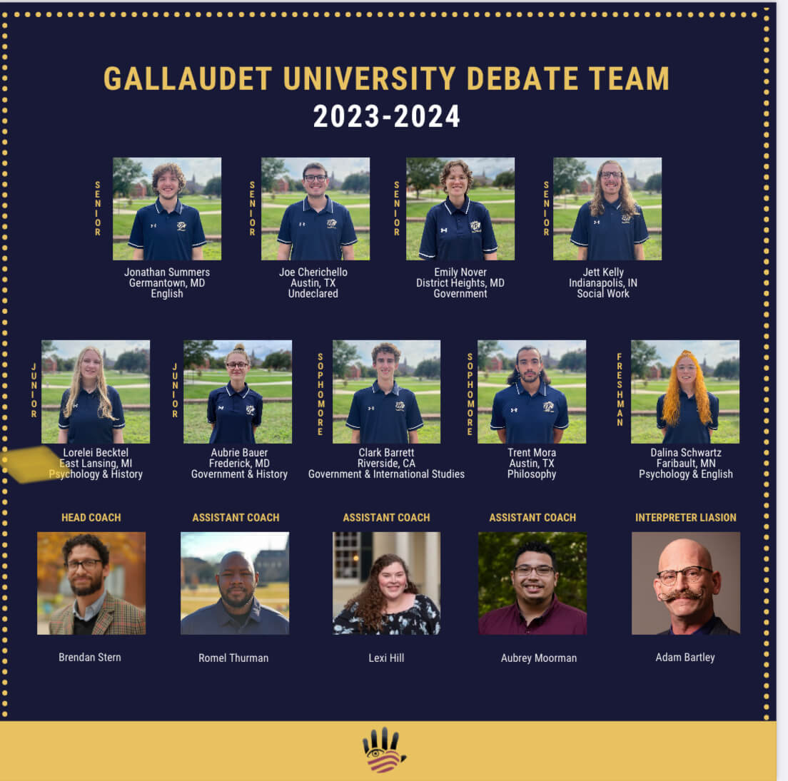 Debate team kicks off new season with speech competition | Center for ...