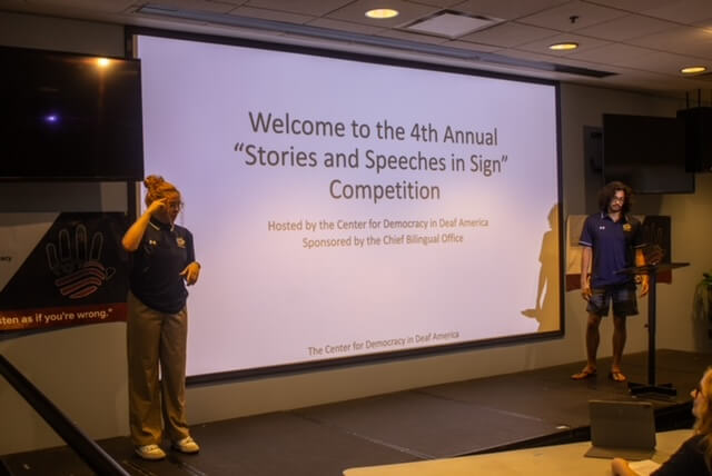 Debate team kicks off new season with speech competition | Center for ...