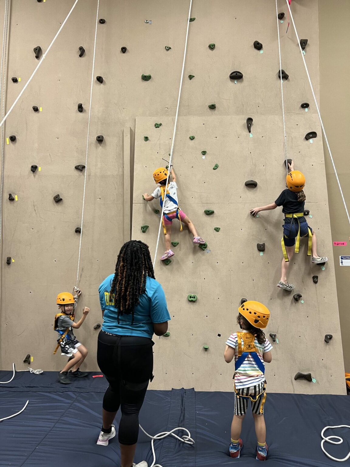 Faculty and students help kids play in ASL at Camp Discovery | Physical ...