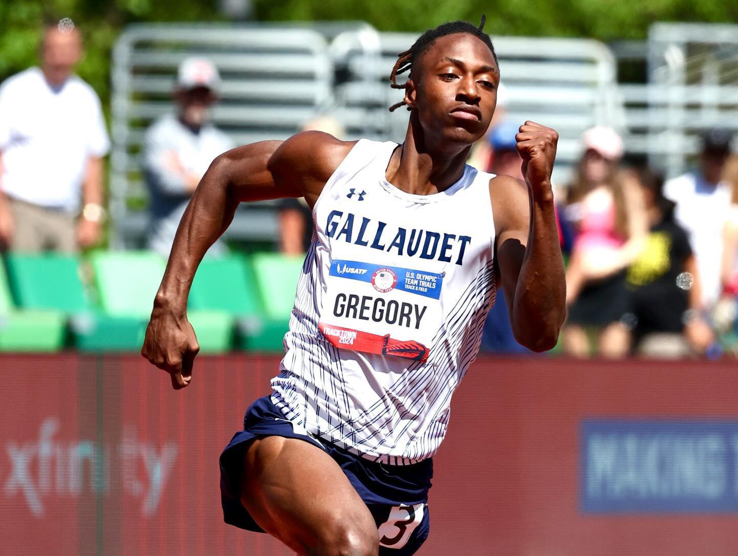 Sprinter Eric Gregory narrowly misses Olympics bid | University ...
