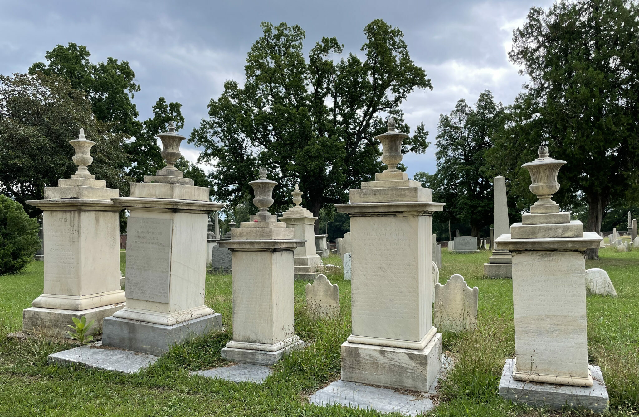 English professor wins award for book offering a tour of burial sites ...