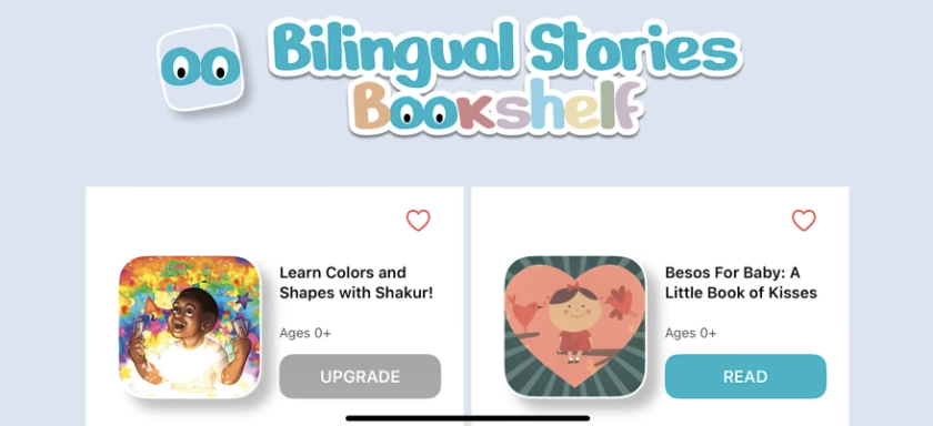 Bilingual Stories Bookshelf App unveiled | University Communications ...