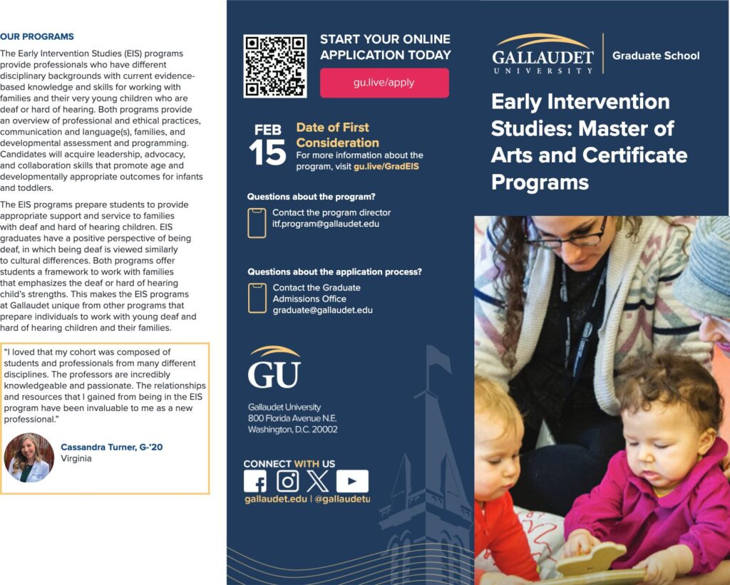 Graduate Programs - Graduate School | Gallaudet University