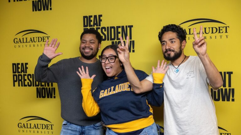 Gallaudet hosts Deaf President Now! film screening | University ...