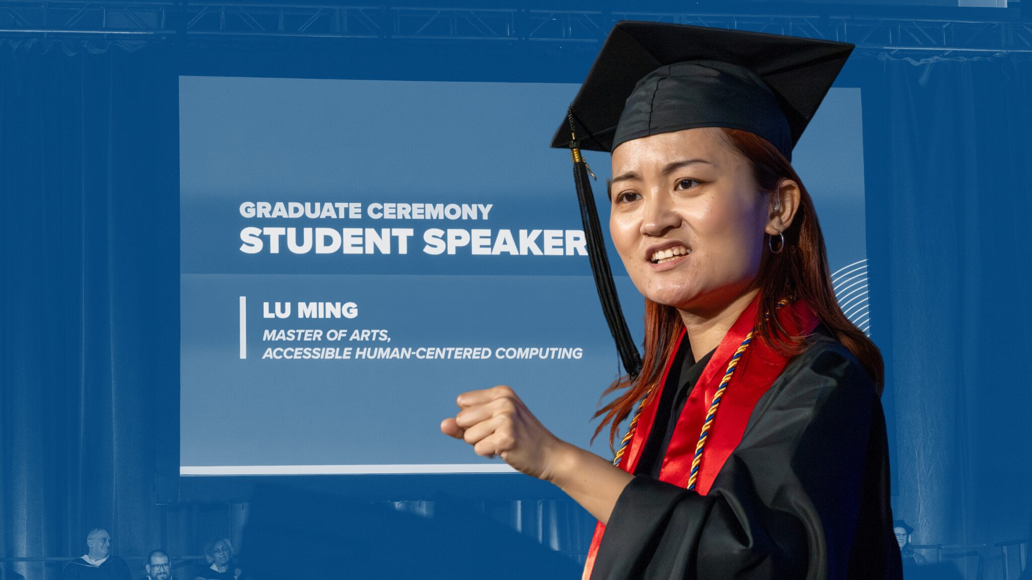 Graduate Student Speaker reflects on an incredible journey ...