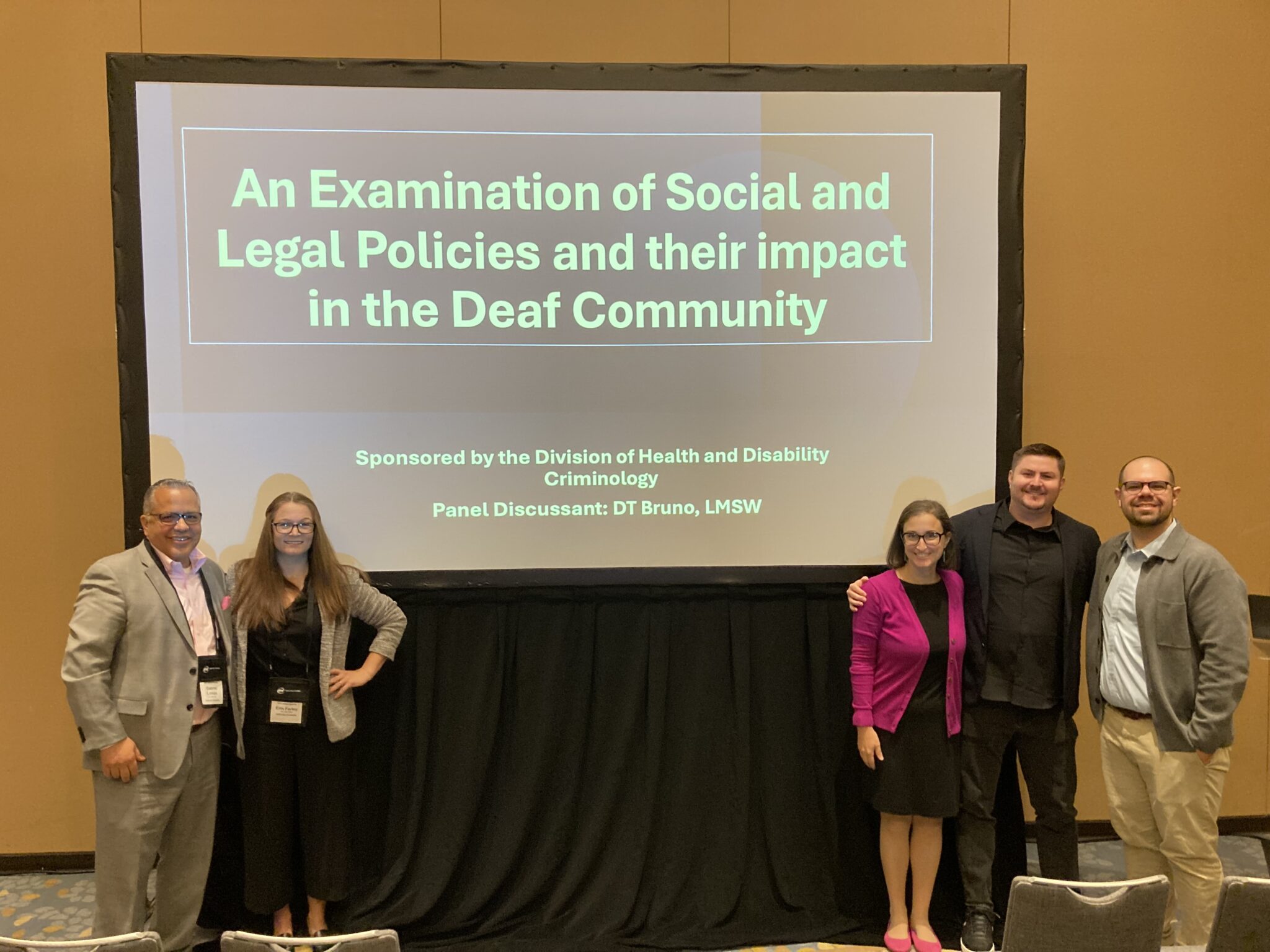 Making the case: Gallaudet experts featured at first panel dedicated to ...